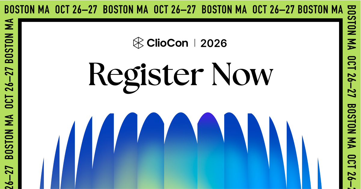 Register Early Bird 2026 - ClioCon